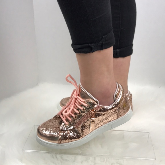 Forever 21 | Shoes | Glitter Low Top Pocket Sneakers | Poshmark